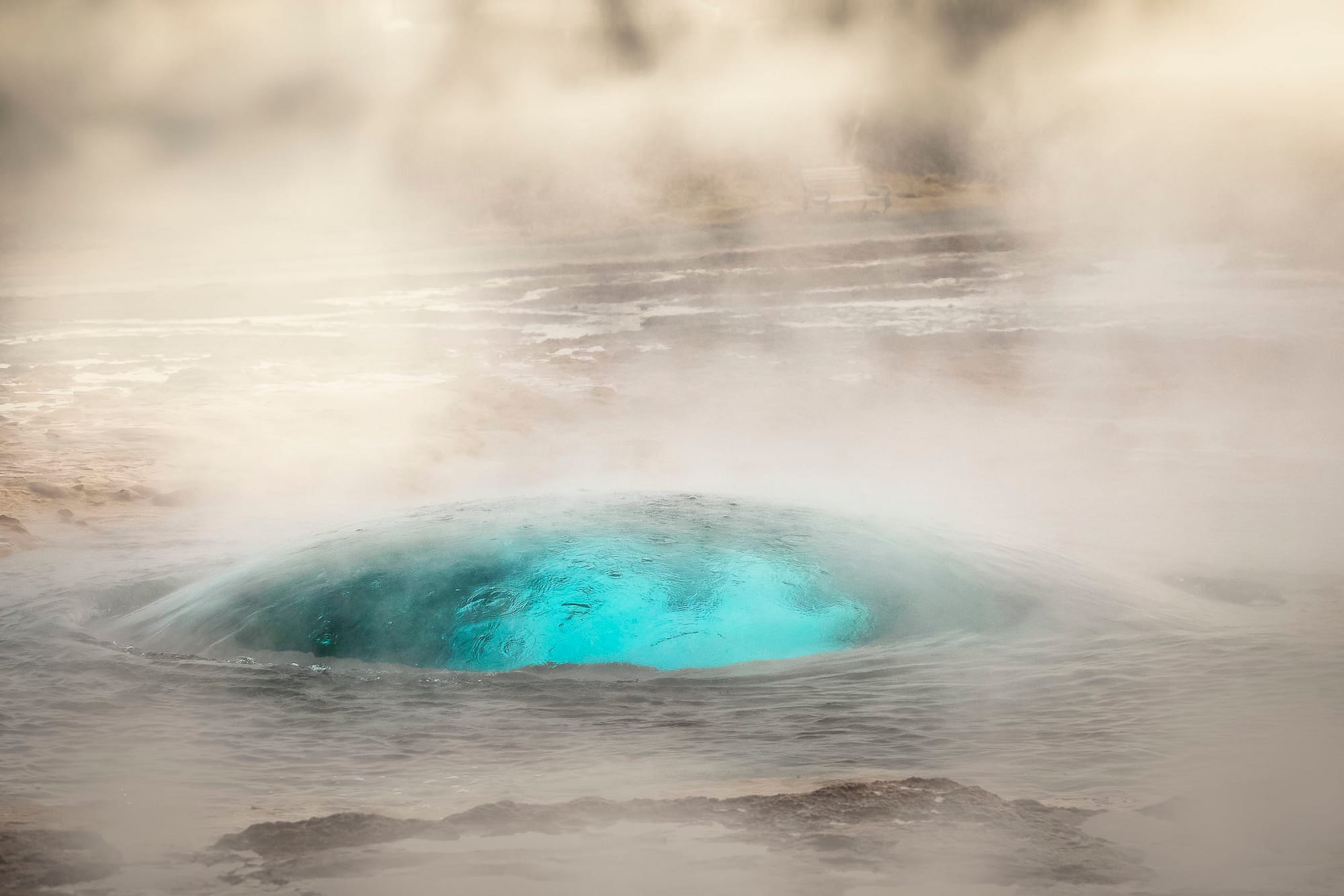 Geyser explosion - Luisa Trucco Photography